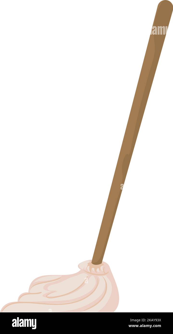wooden mop design Stock Vector Image & Art - Alamy