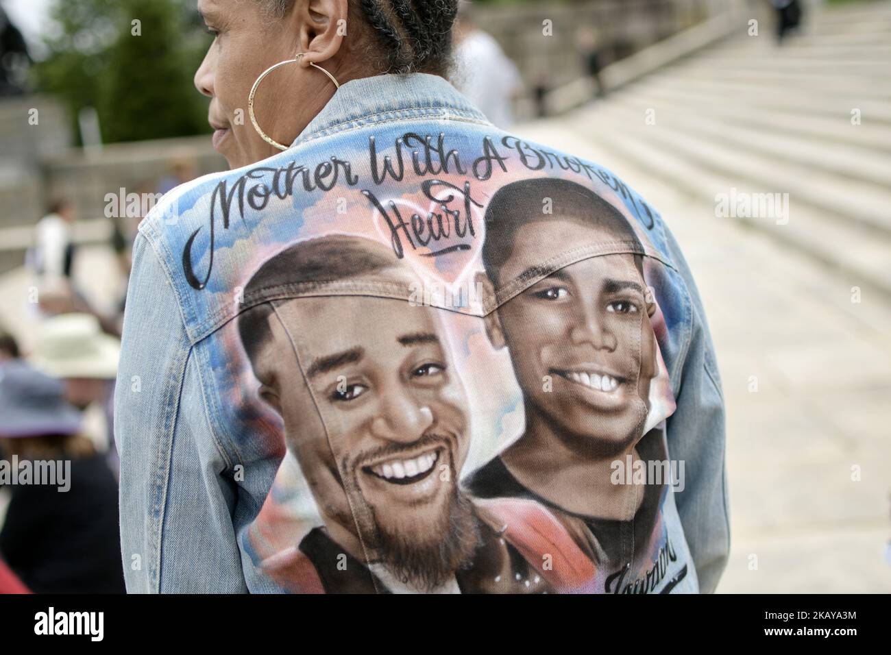 Angela Mojica, of NorthEast Philadelphia, remembers her slain son Basil ...