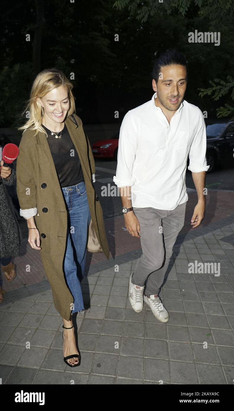 Marta Ortega and Carlos Torretta attends the Vanity Fair journalist ...