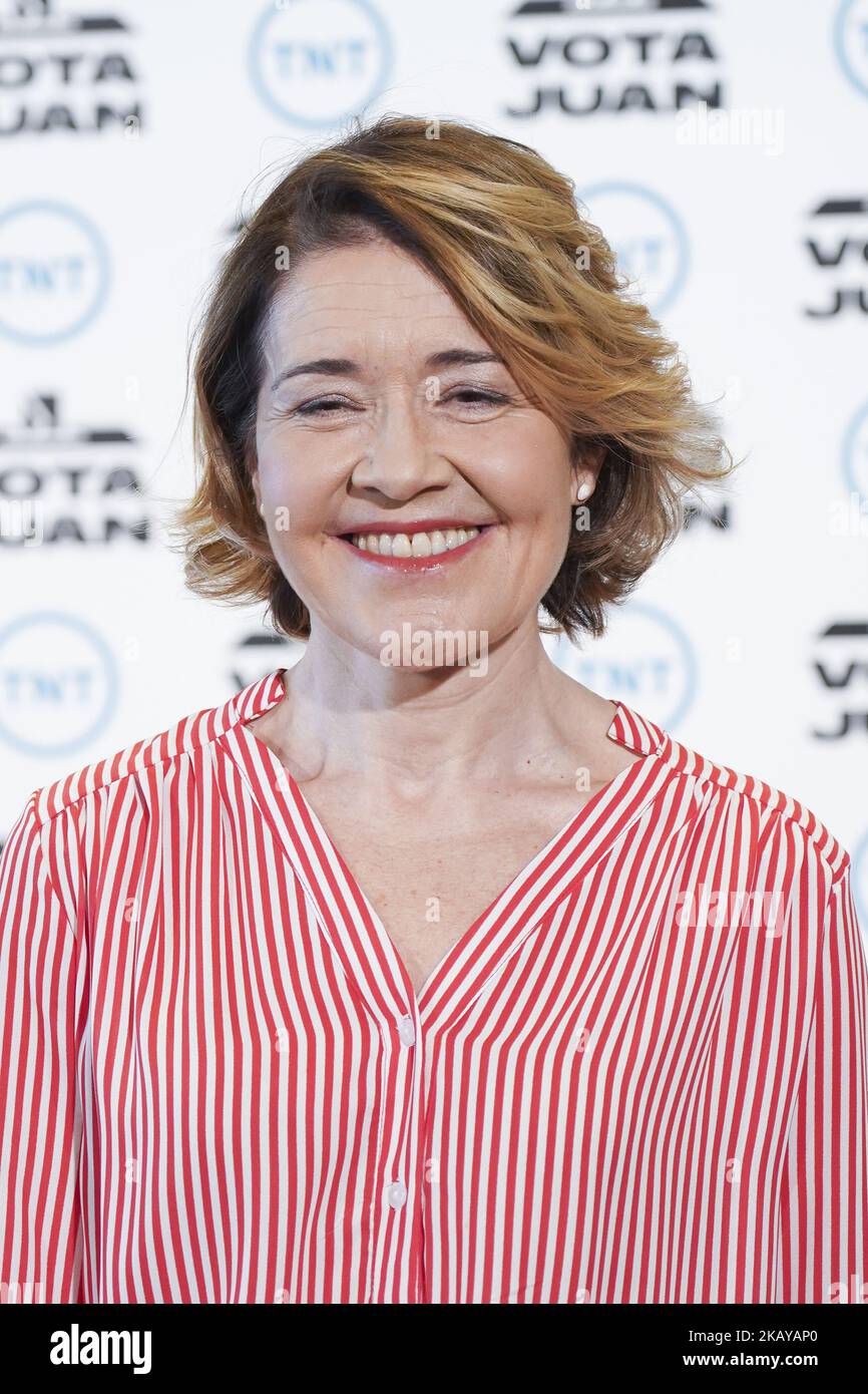 actress Maria Pujalte attend the 'Vota Juan' photocall at Palace Hotel ...