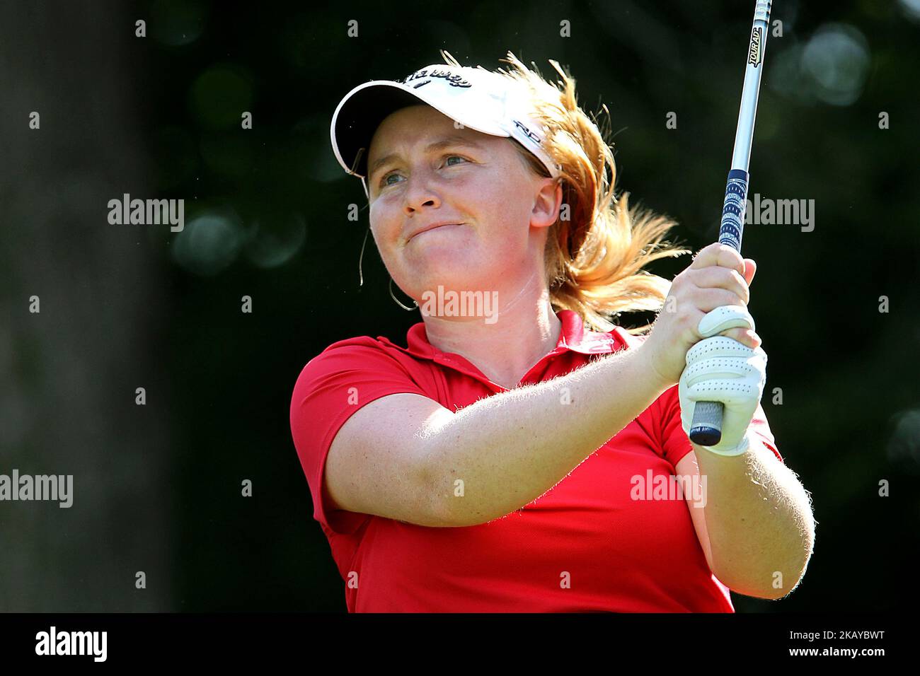 Gemma Dryburgh of Aberdeen, Scotland hits from the 11th tee during the ...