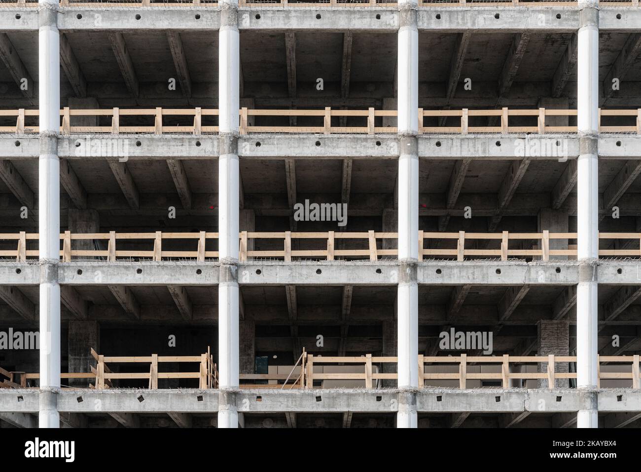 A half-done construction detail of a building Stock Photo - Alamy
