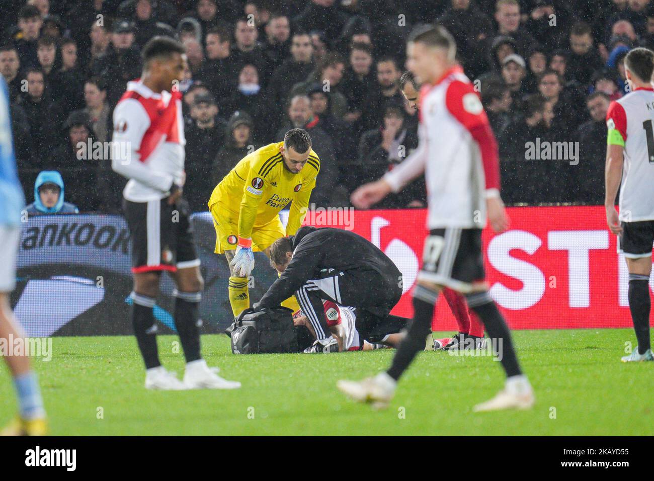 ROTTERDAM, 03-11-2022, Stadium de Kuip, the UEFA Europa League ...