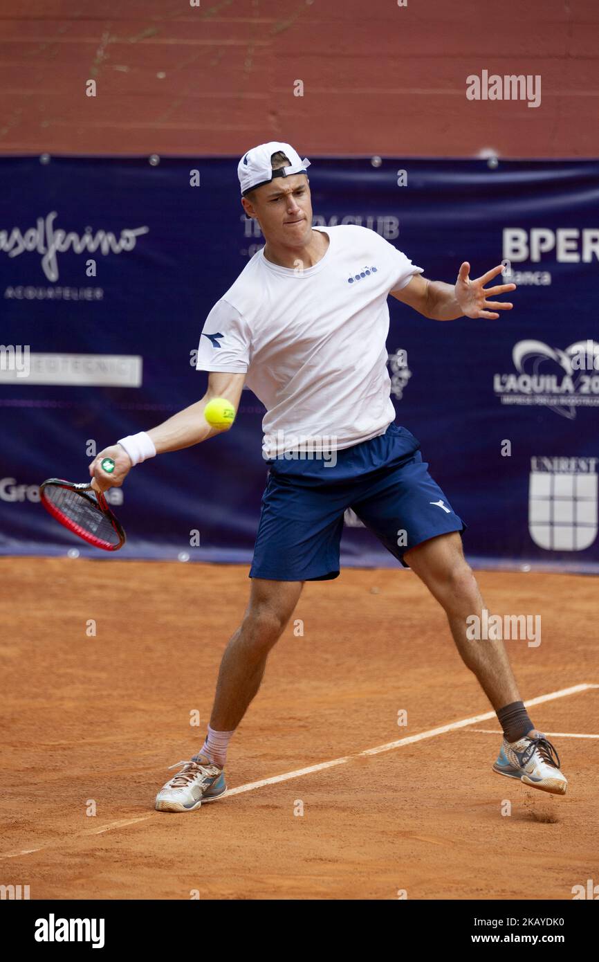 Liam Caruana during match between Johannes Haerteis (GER) and Liam ...