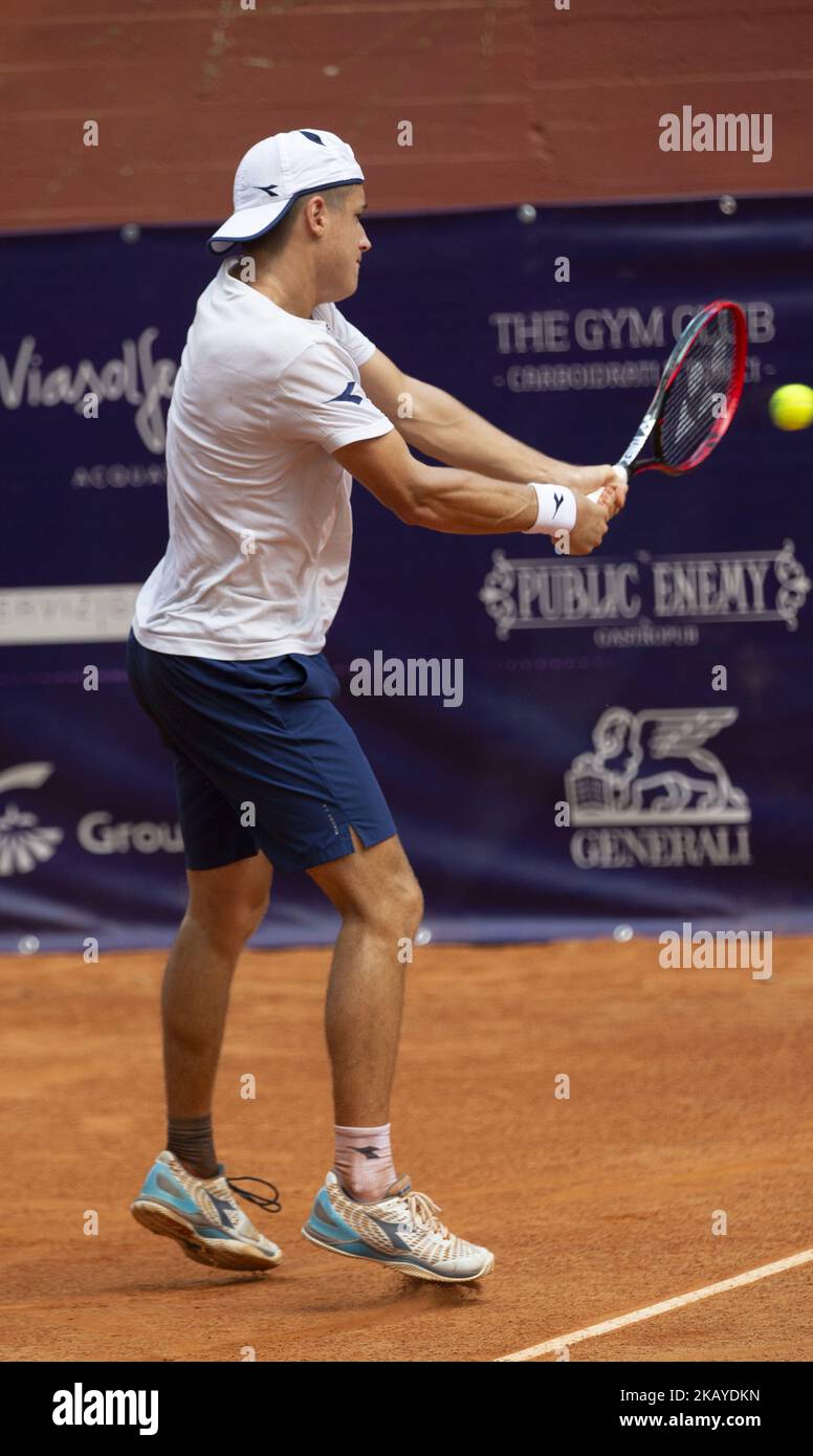 Liam Caruana during match between Johannes Haerteis (GER) and Liam ...