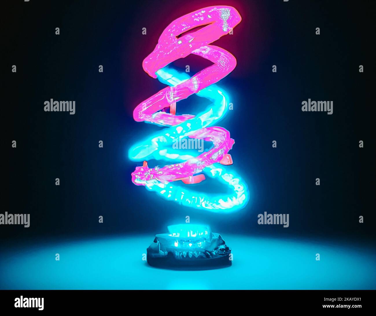 Digital neon art hi-res stock photography and images - Alamy