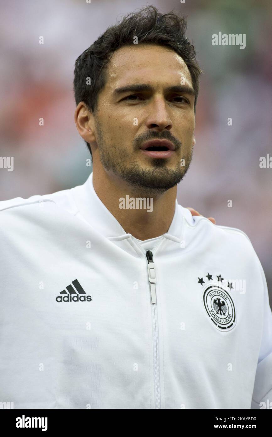 Mats Hummels of Germany during the 2018 FIFA World Cup Russia Group F ...