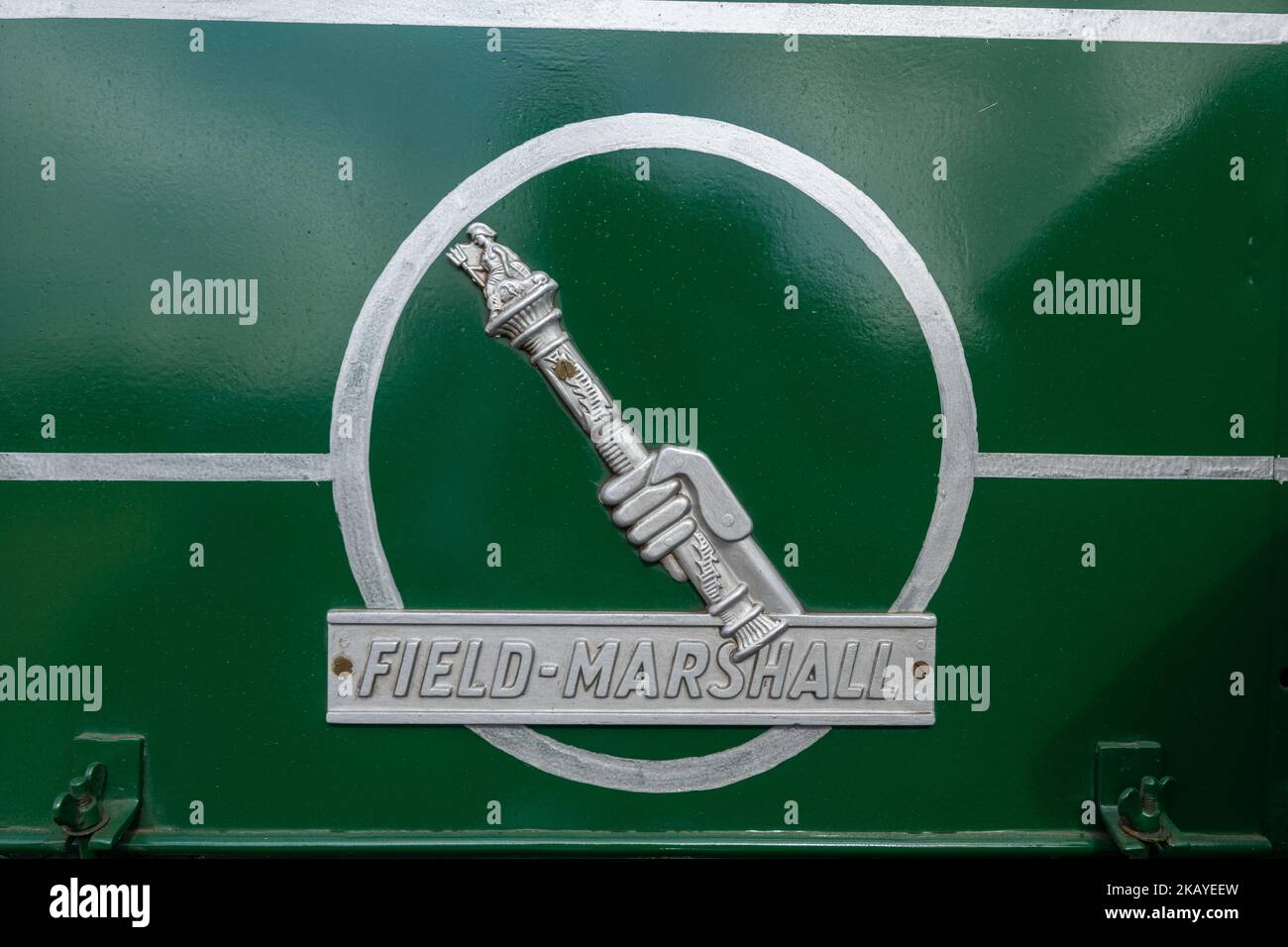 Field marshall tractor logo hi-res stock photography and images - Alamy