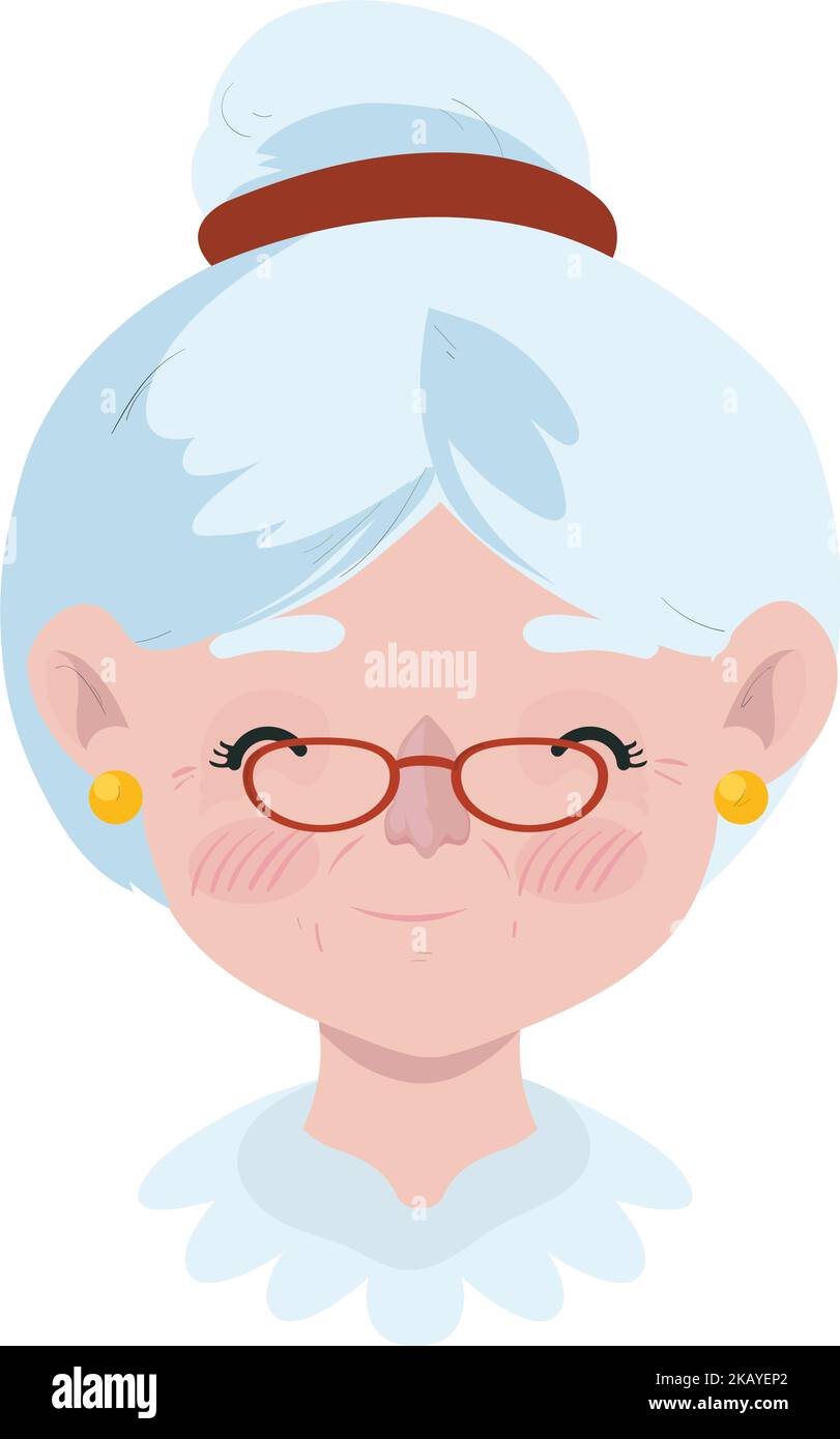 mrs santa claus face Stock Vector Image & Art - Alamy