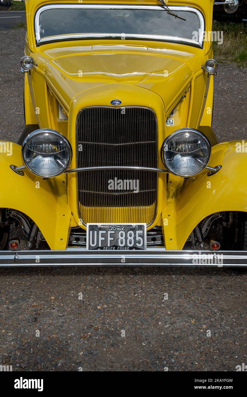 1932 Ford 3 window hot rod Stock Photo - Alamy