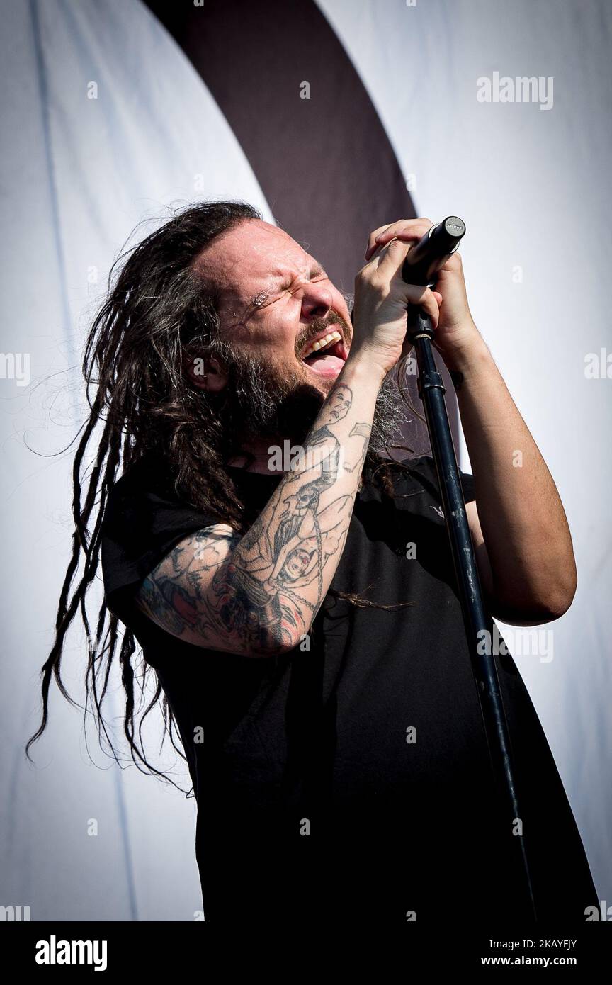 American singer and musician Jonathan Davis best known as the lead ...