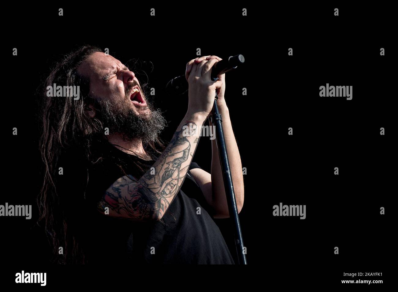 American singer and musician Jonathan Davis best known as the lead ...