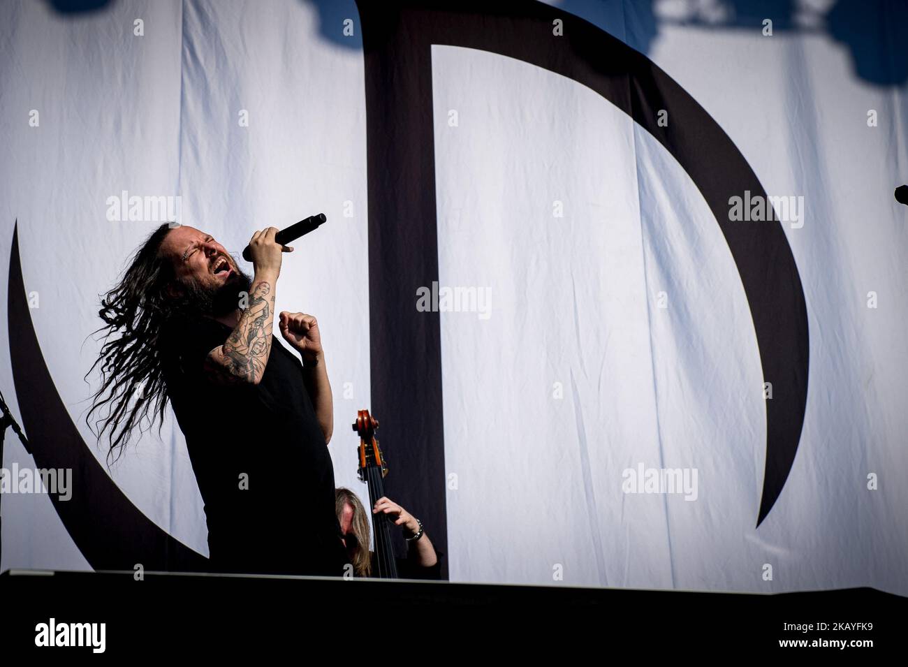 American singer and musician Jonathan Davis best known as the lead ...