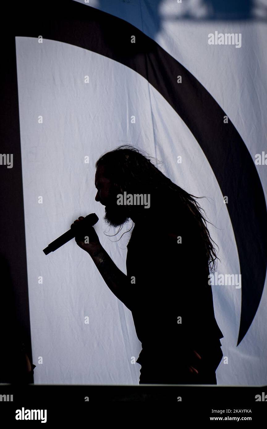 American singer and musician Jonathan Davis best known as the lead ...