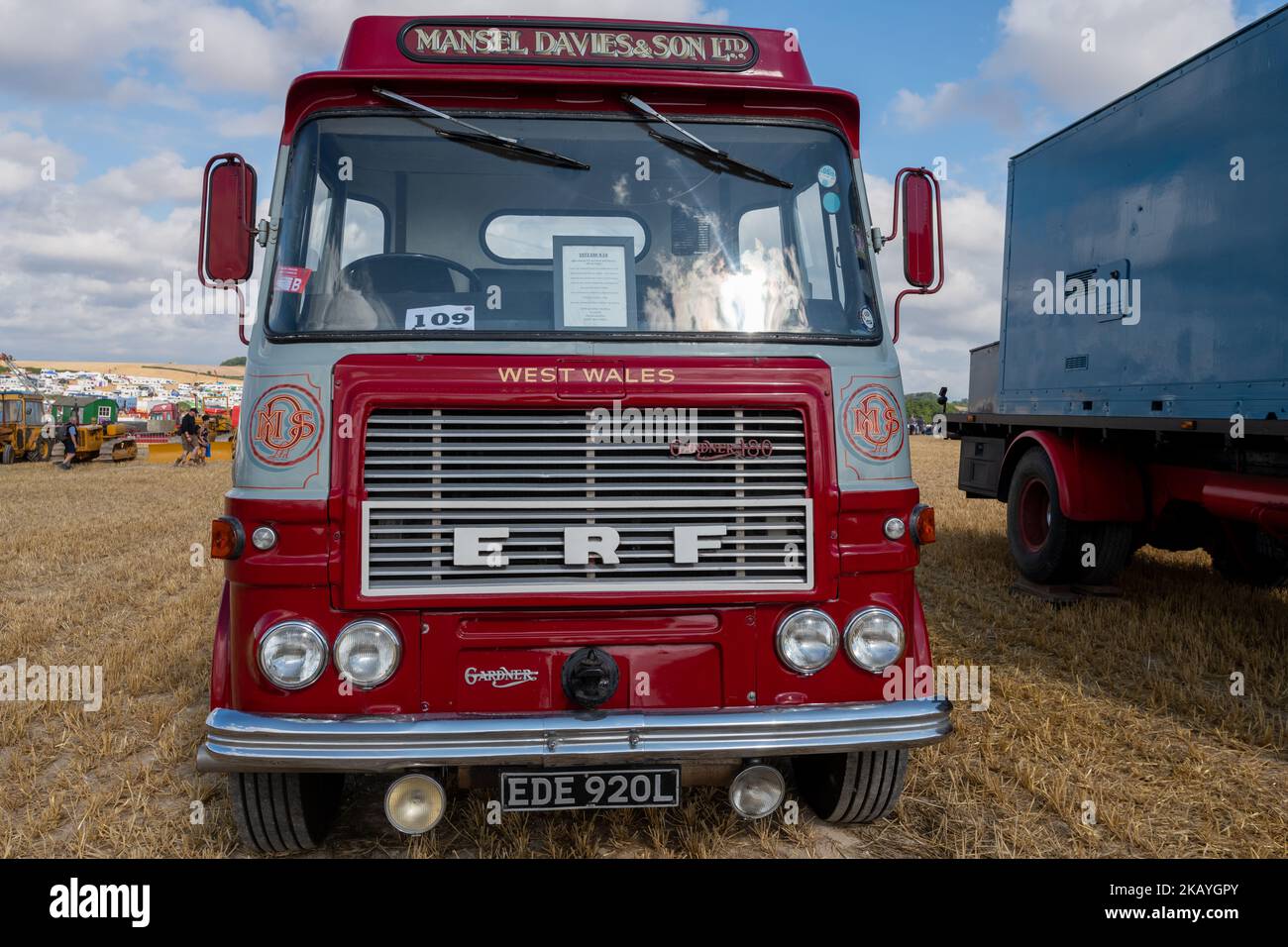 Tarrant Hinton.Dorset.United Kingdom.August 25th 2022.A restored 1972 ...