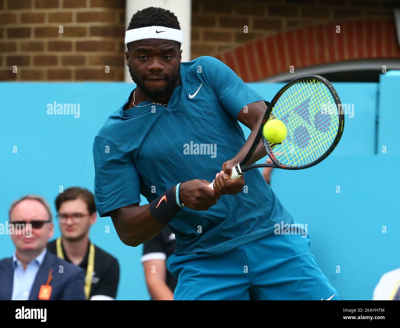Frances Tiafoe (USA) in action during Fever-Tree Championships 2nd ...