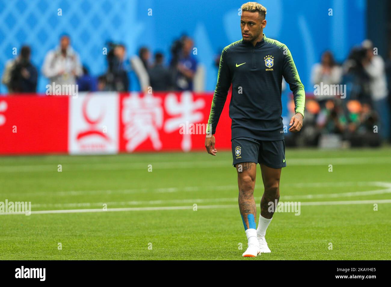 Neymar Training For World Cup