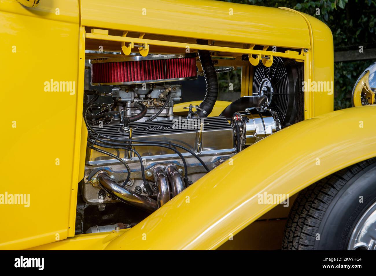 1932 Ford 3 window hot rod Stock Photo - Alamy