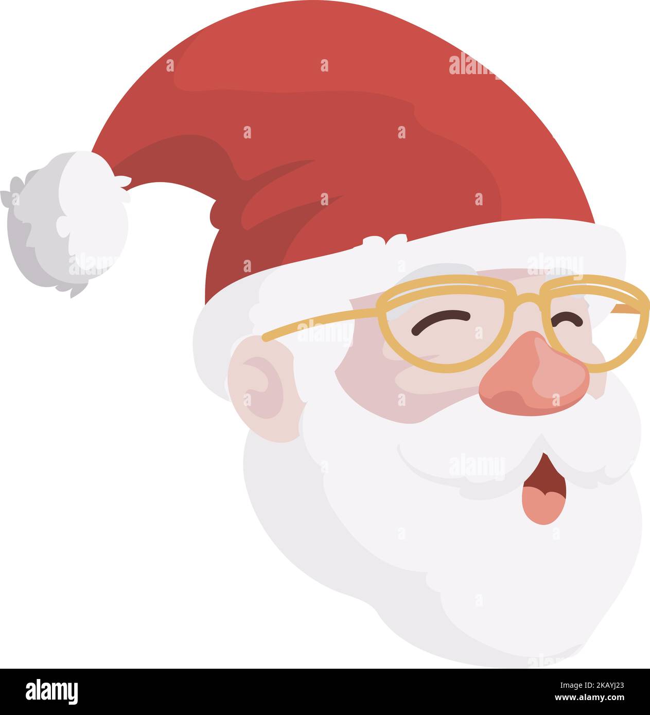 santa face design Stock Vector Image & Art - Alamy