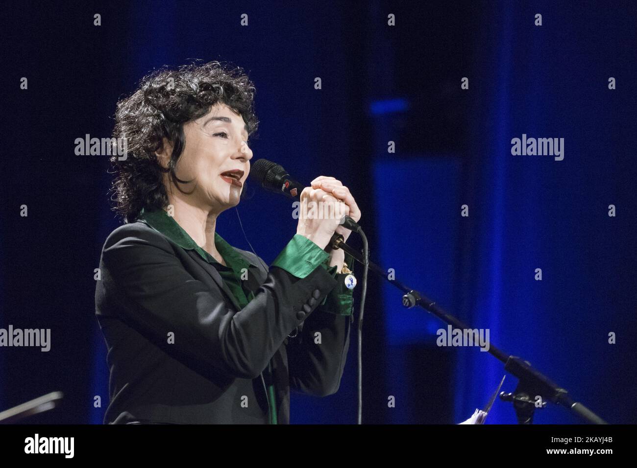 The Portuguese singer MISIA during the performance at the Fado festival ...