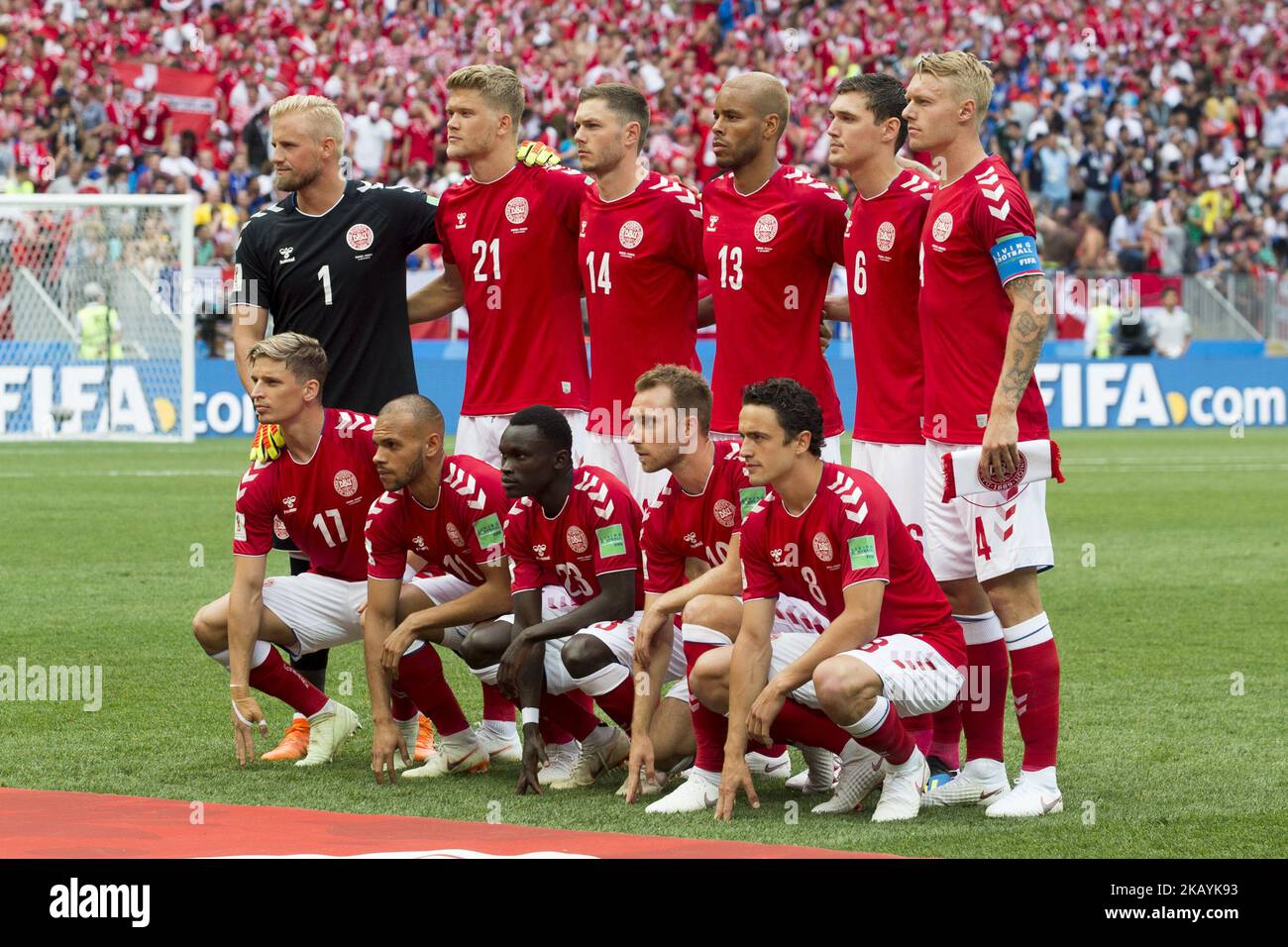Denmark national team football hi-res stock photography and images - Alamy