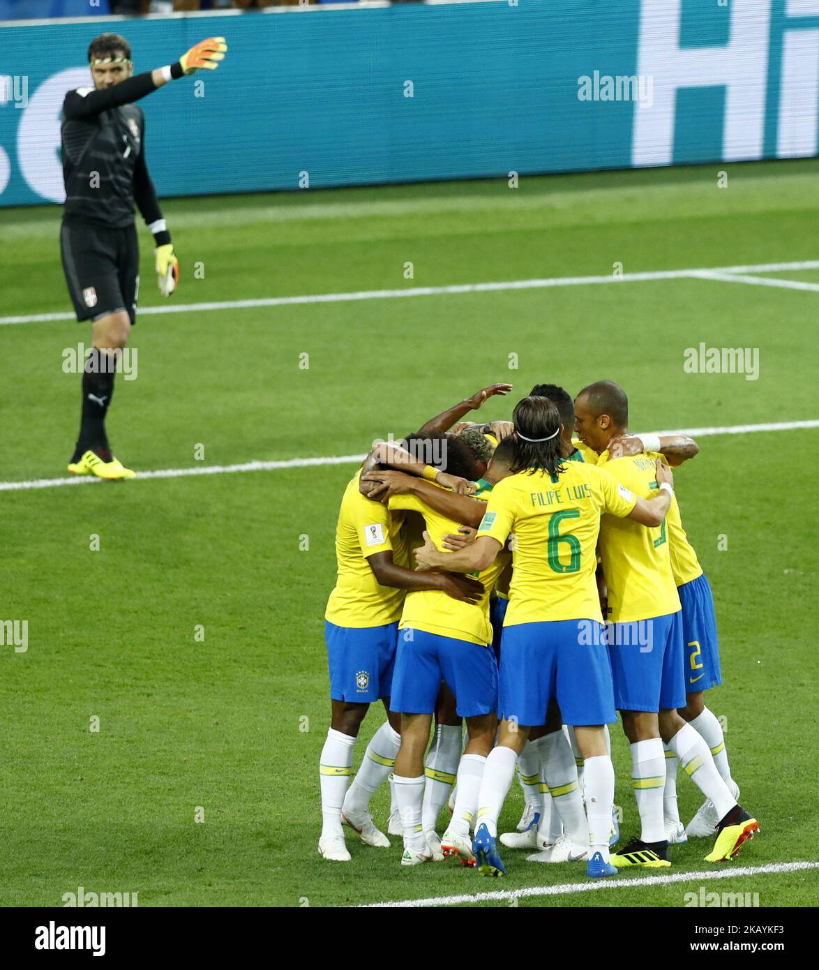 World cup goal celebration hi-res stock photography and images - Alamy
