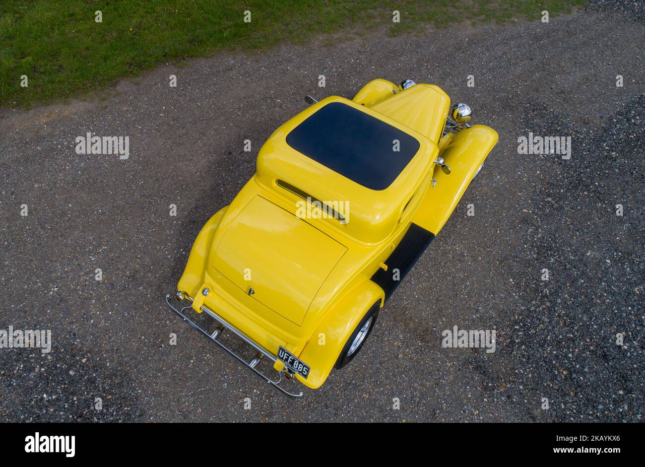 1932 Ford 3 window hot rod Stock Photo - Alamy
