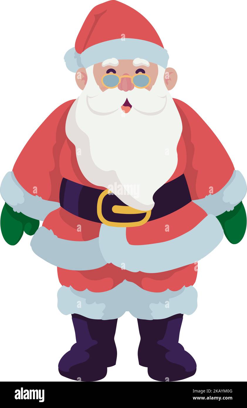 Fat santa suit Stock Vector Images - Alamy