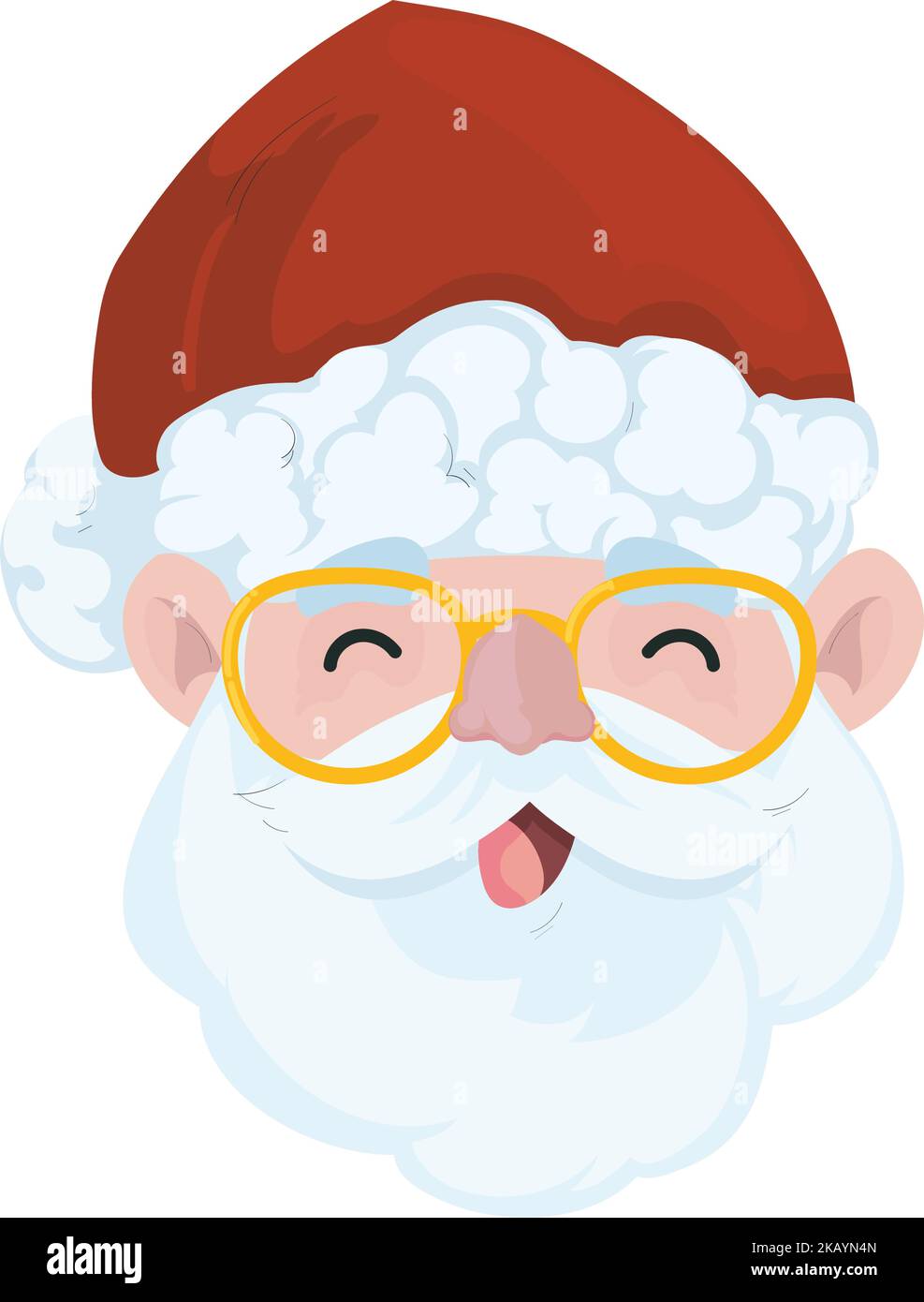 Fat santa suit Stock Vector Images - Alamy