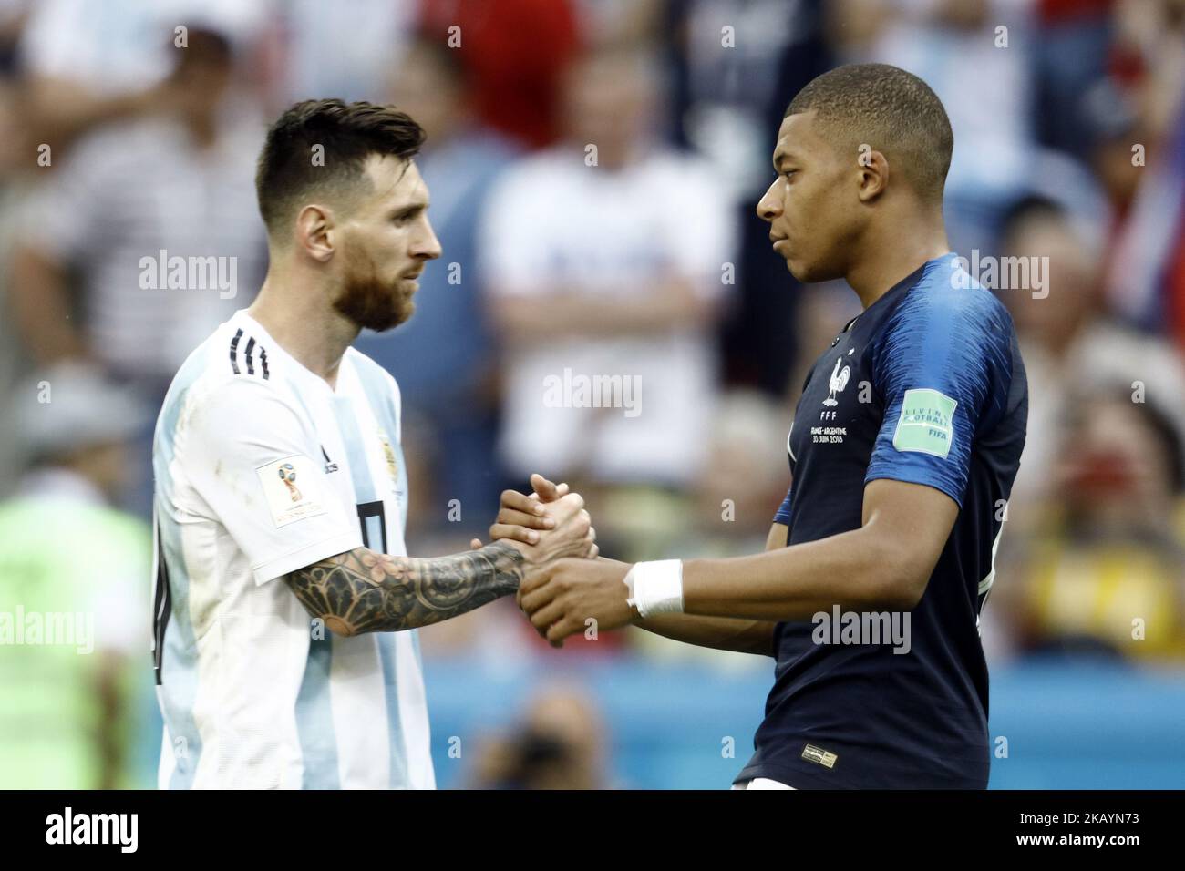 Messi mbappe world cup hi-res stock photography and images - Alamy