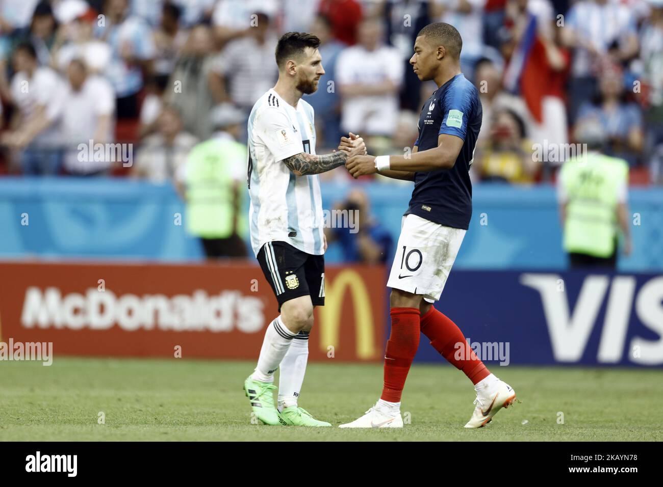 Messi mbappe world cup hi-res stock photography and images - Alamy