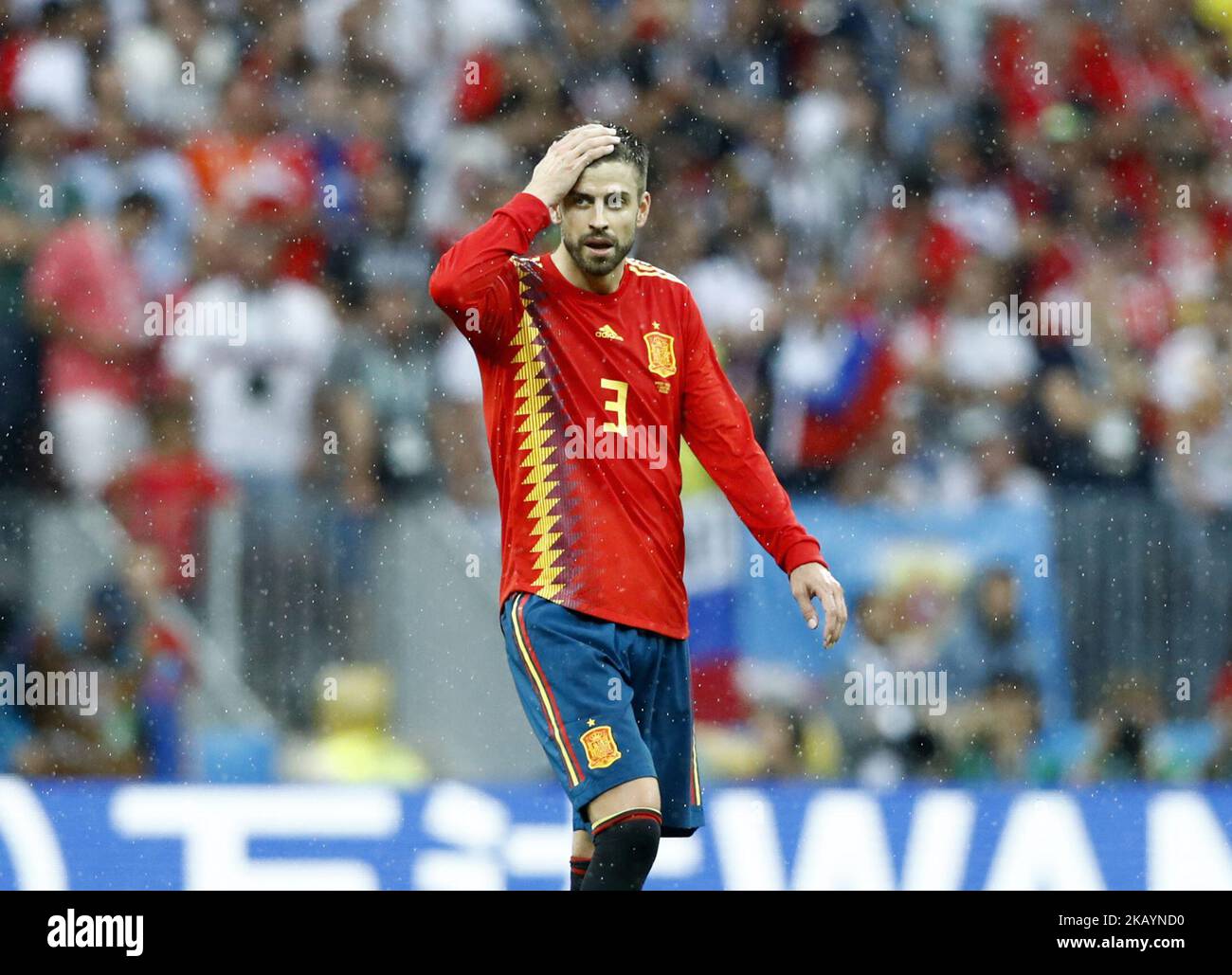 Round of 16 Russia v Spain - FIFA World Cup Russia 2018 Gerard Pique ...