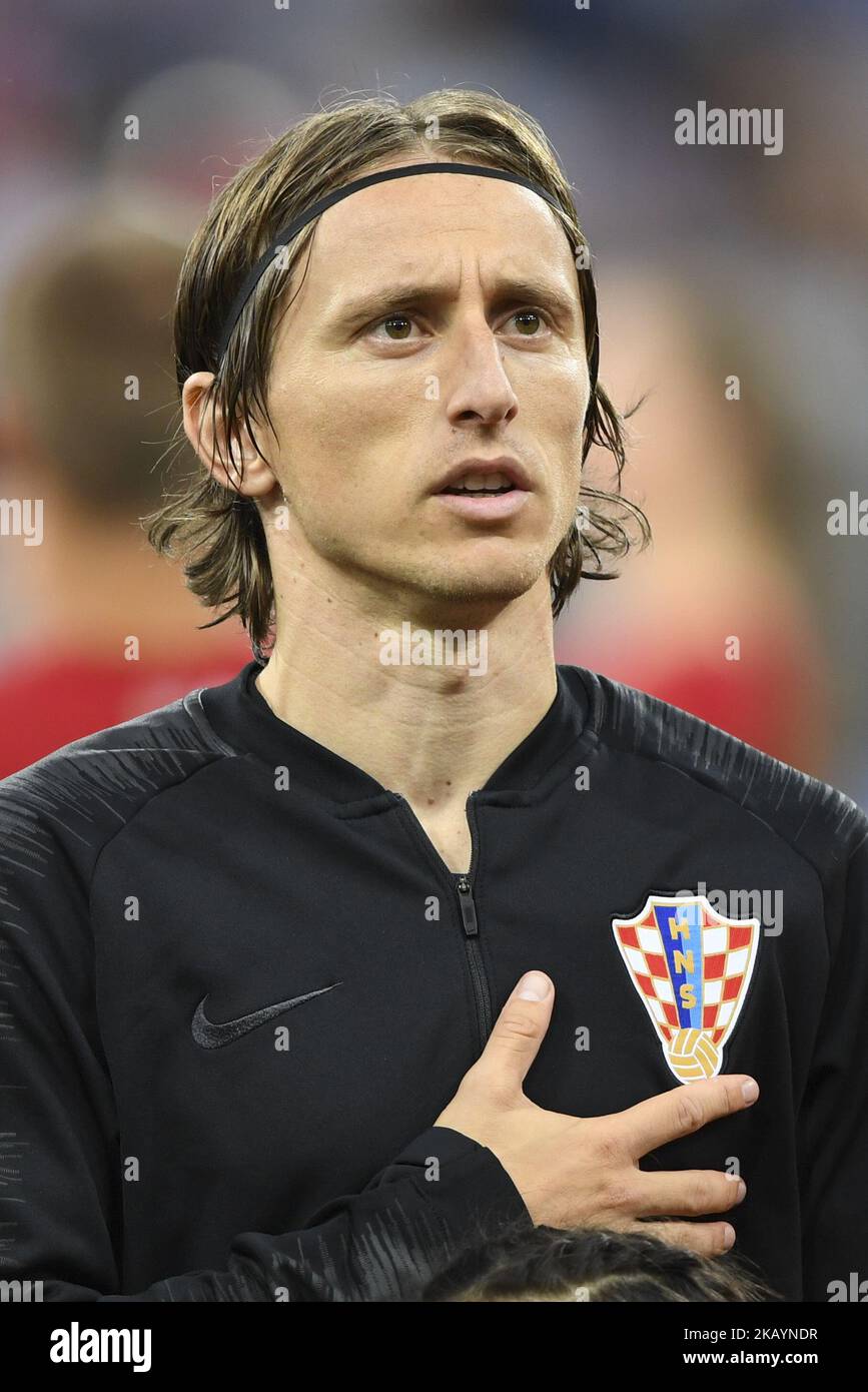 Croatia luka modric 2018 hi-res stock photography and images - Alamy