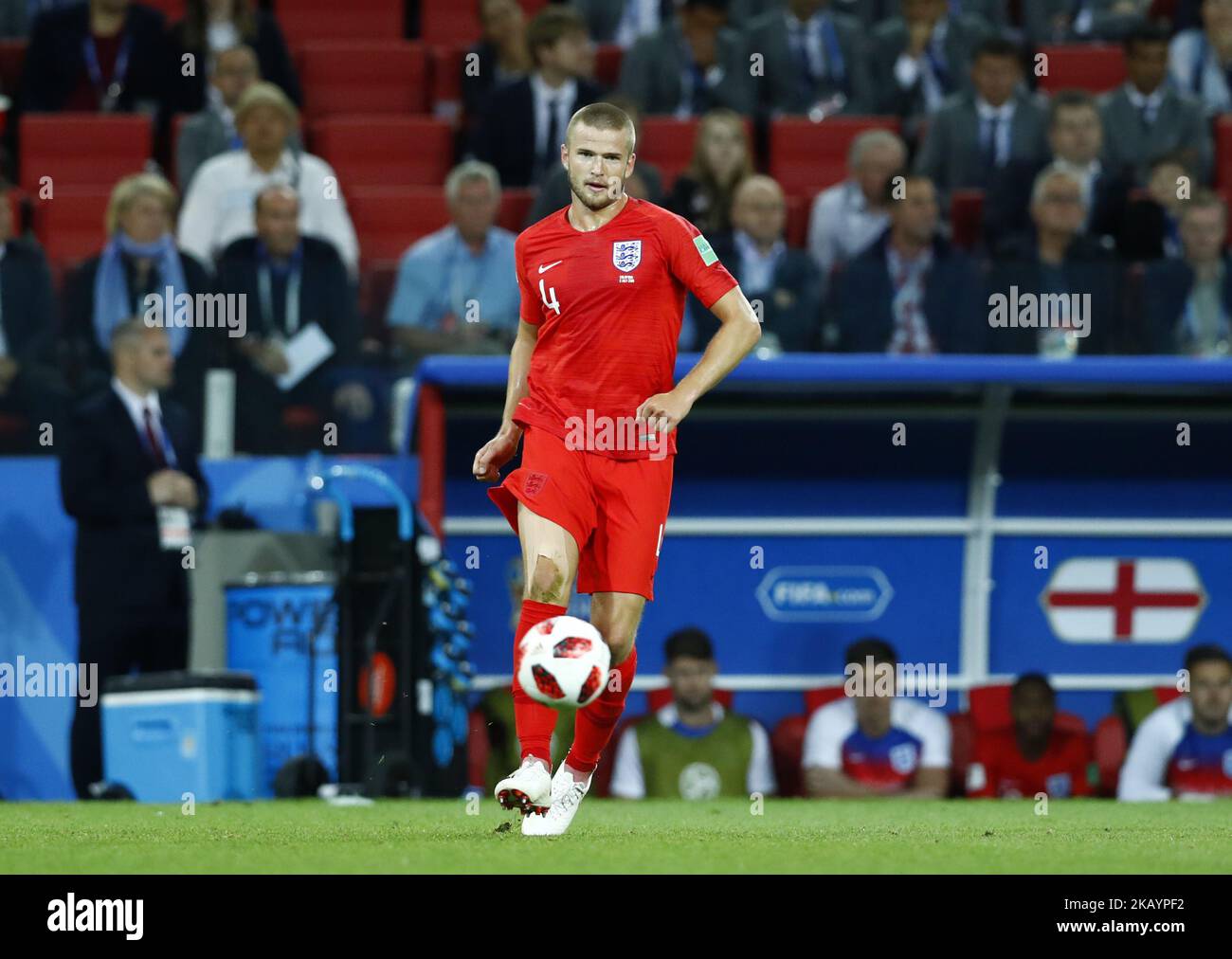 Eric Dier (England) during the round of 16 match between Colombia and ...