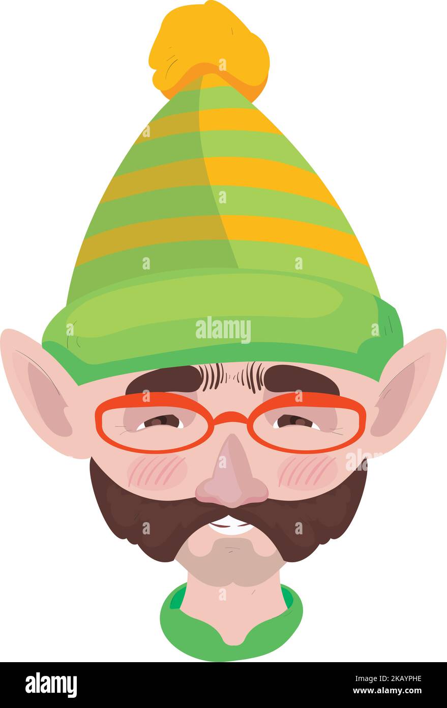 man elf illustration Stock Vector Image & Art - Alamy