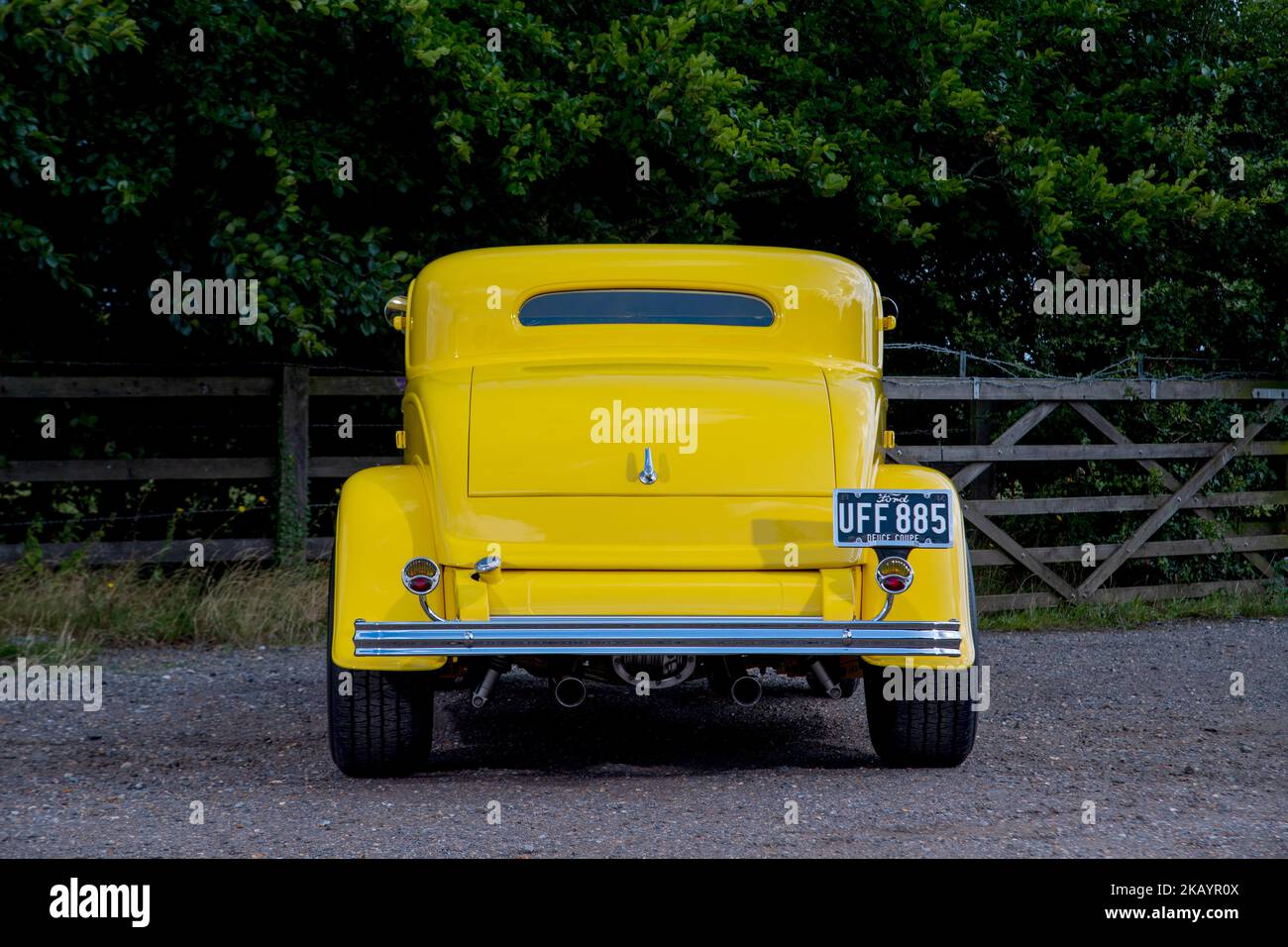 1932 Ford 3 window hot rod Stock Photo - Alamy