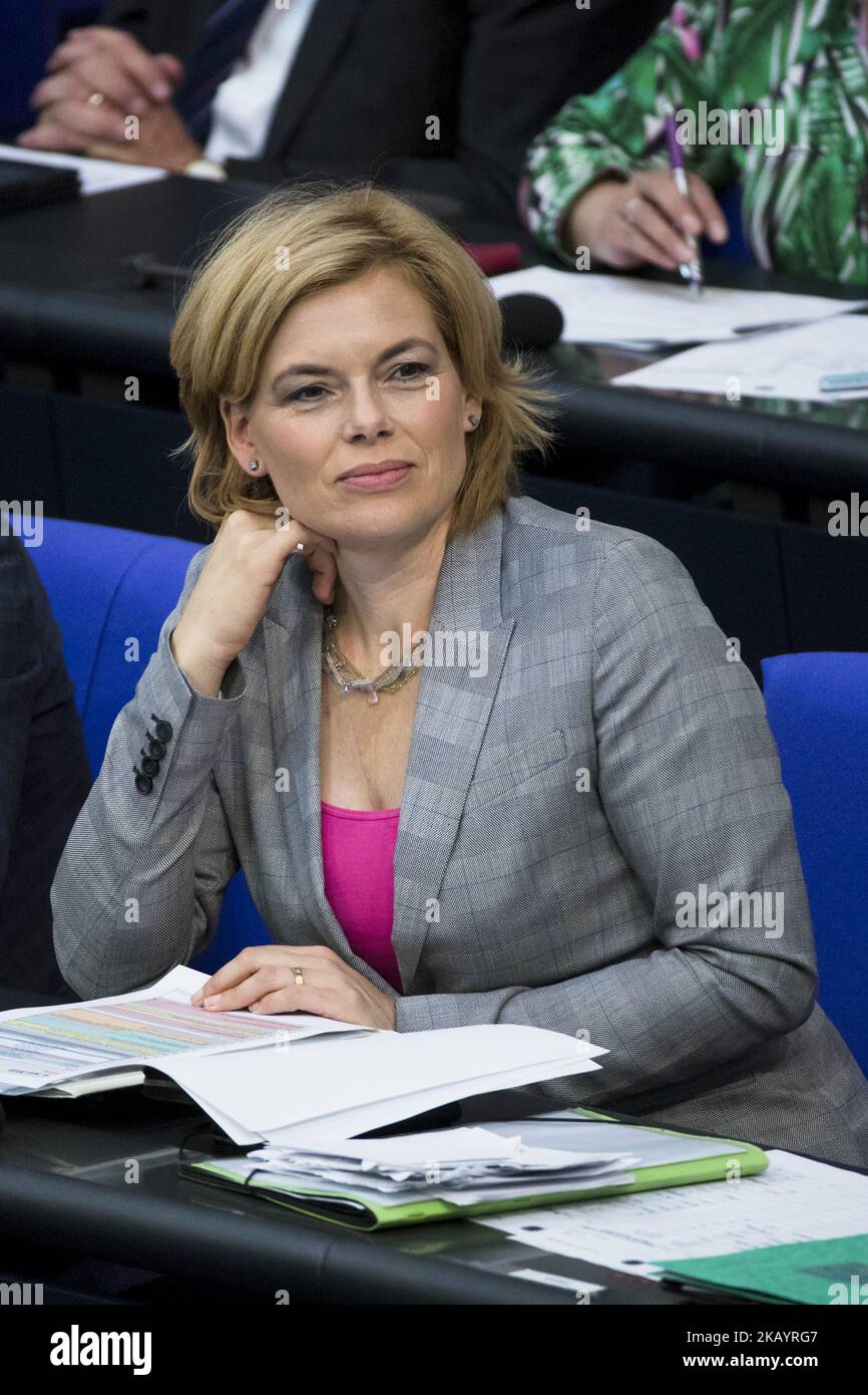 Agriculture Minister Julia Kloeckner is pictured during the 45th ...