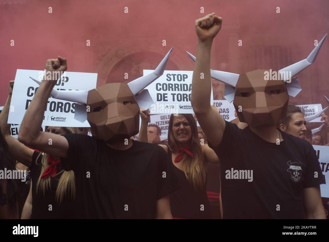 Peta protest in spain hi-res stock photography and images - Alamy