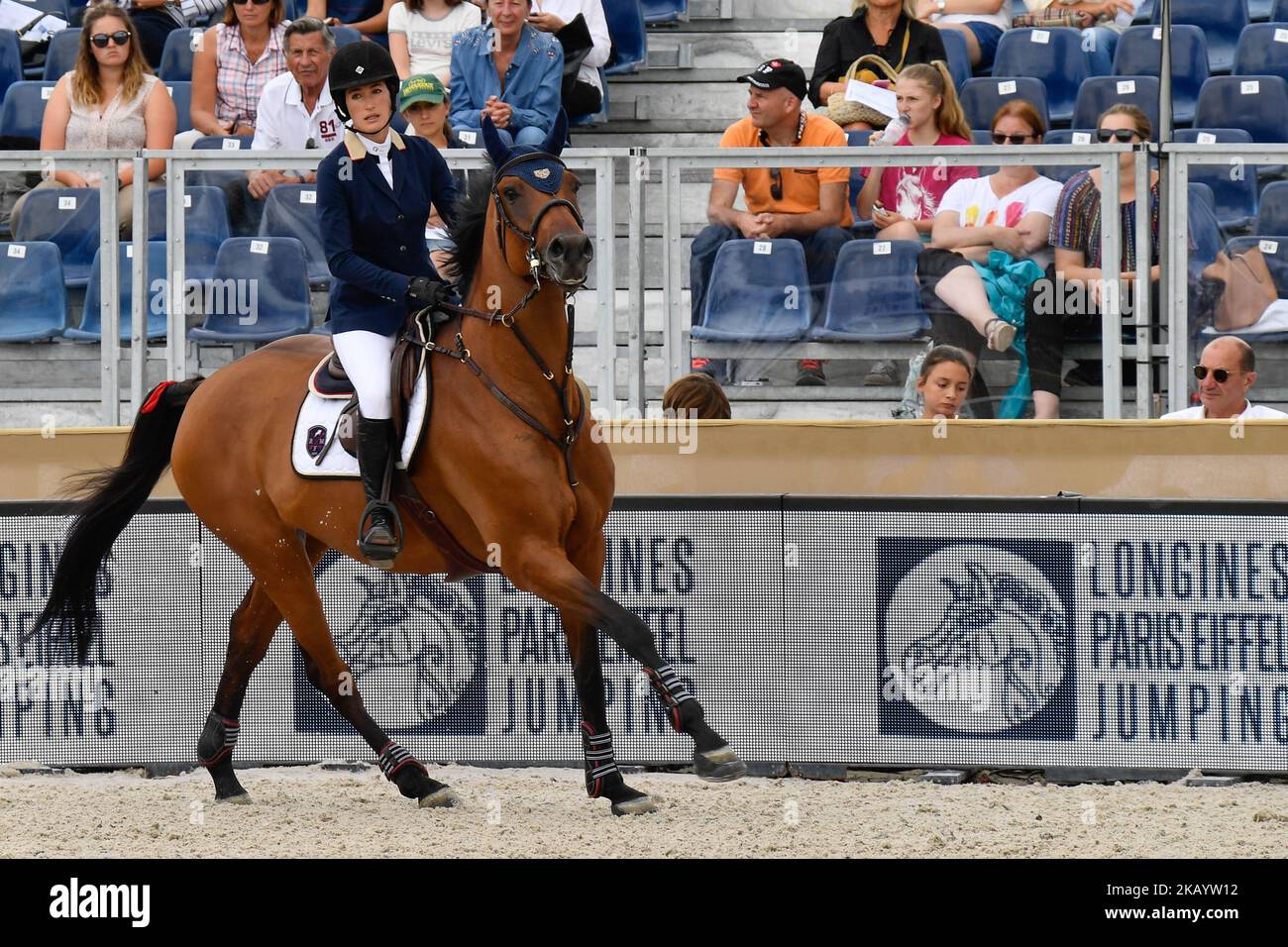 Jessica Springsteen at Longines Eiffel Jumping in Paris on 05 JUne 2018 ...