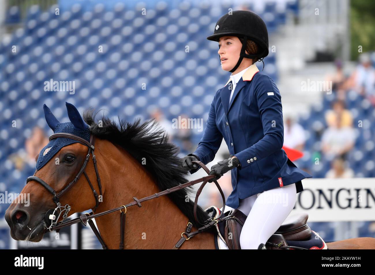 Jessica Springsteen at Longines Eiffel Jumping in Paris on 05 JUne 2018 ...