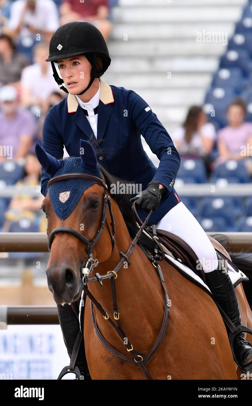 Jessica Springsteen at Longines Eiffel Jumping in Paris on 05 JUne 2018 ...