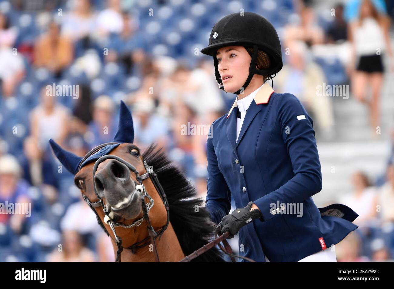 Jessica Springsteen at Longines Eiffel Jumping in Paris on 05 JUne 2018 ...
