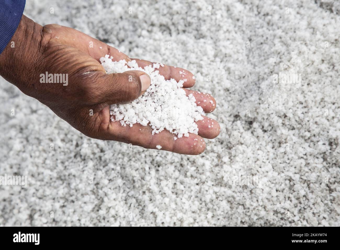 Salt food production economy indonesia hi-res stock photography and ...
