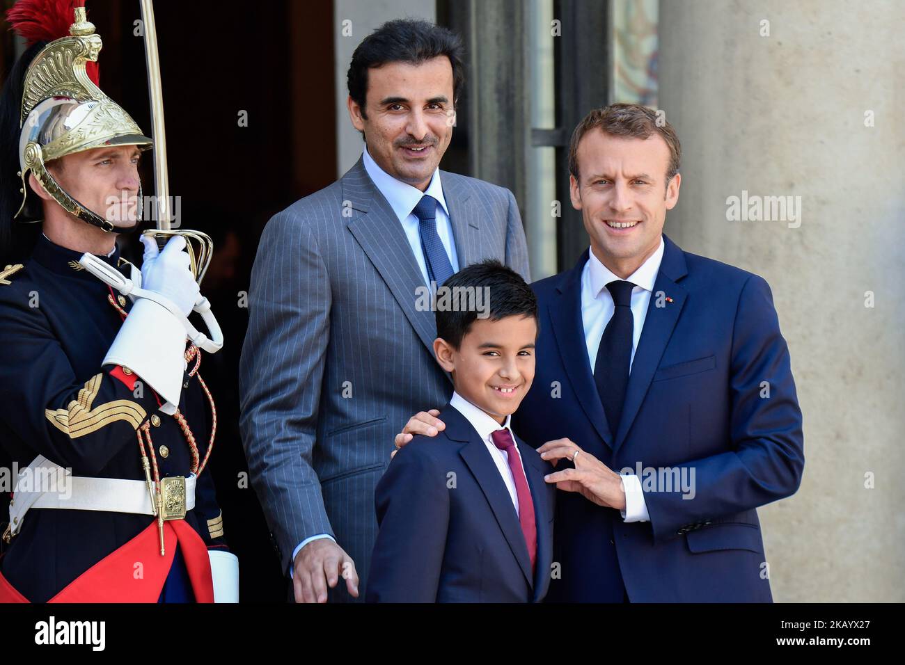 Emmanuel macron son hi-res stock photography and images - Alamy