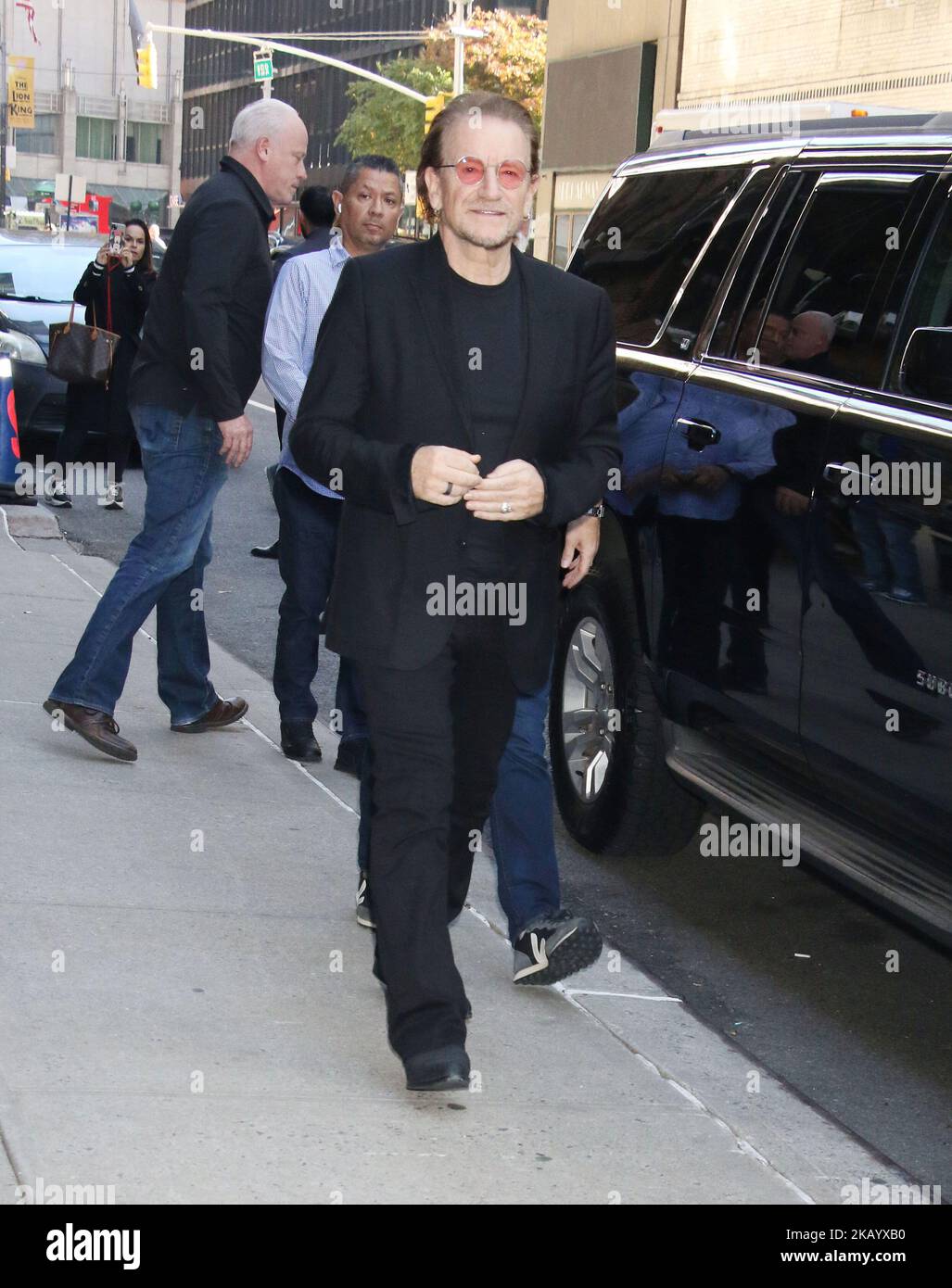 Celebrities At ‘The Late Show With Stephen Colbert’ Studios -PICTURED ...