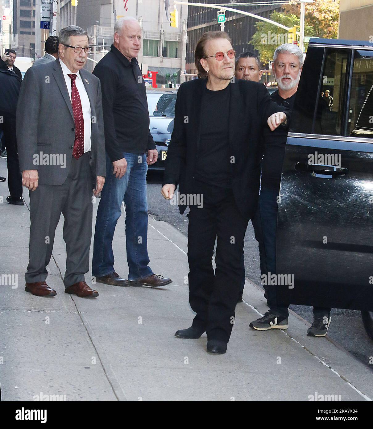 Celebrities At ‘The Late Show With Stephen Colbert’ Studios -PICTURED ...