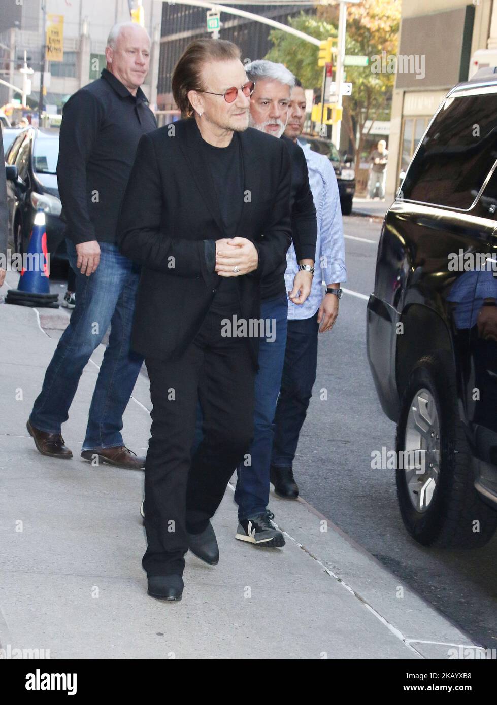 Celebrities At ‘The Late Show With Stephen Colbert’ Studios -PICTURED ...