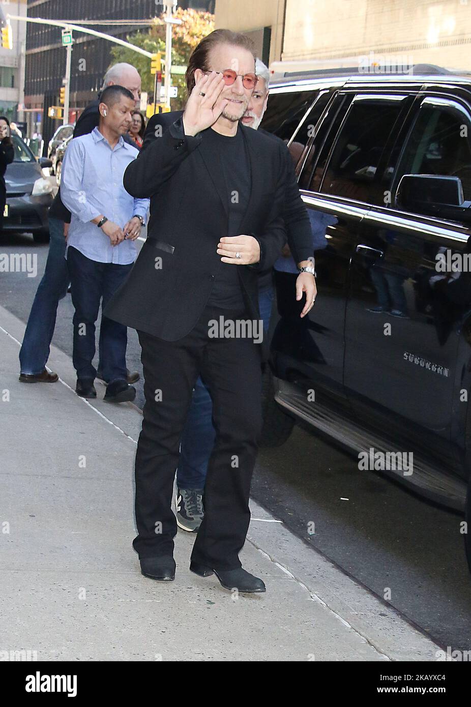 Celebrities At ‘The Late Show With Stephen Colbert’ Studios -PICTURED ...