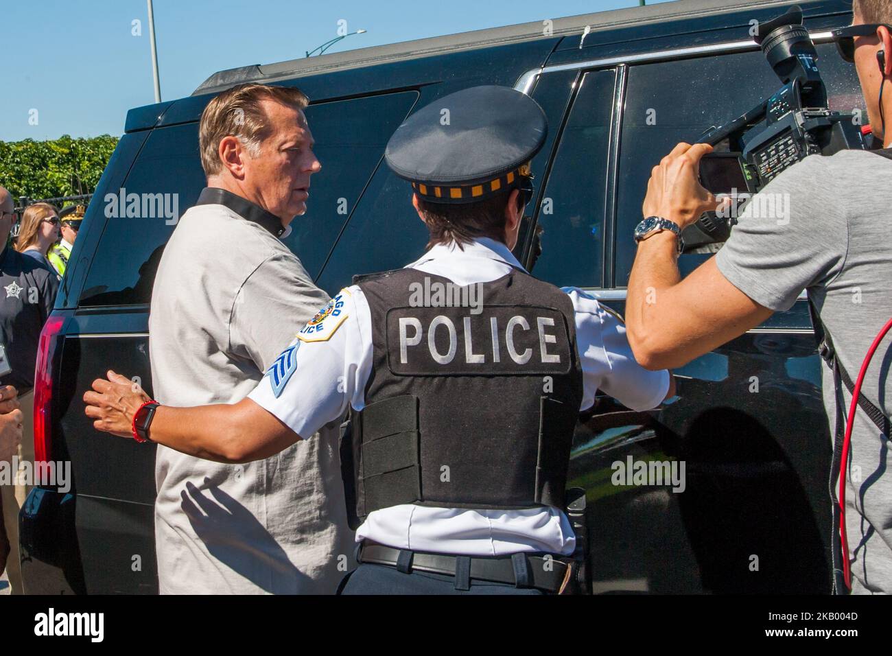 Thousands of activists shut down the Dan Ryan Expressway lead by Rev ...