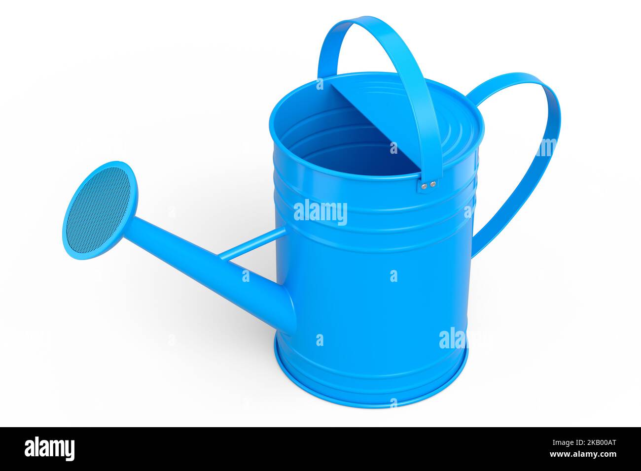 Watering can isolated on a white background. 3d render concept of ...